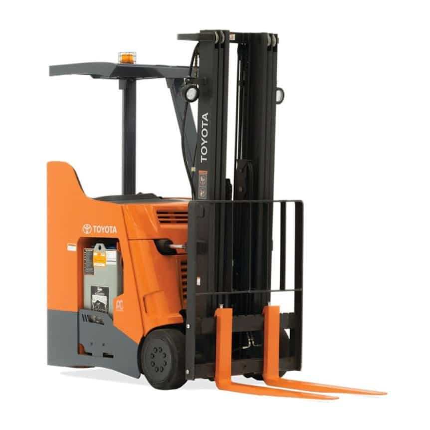 COUNTERBALANCED STAND UP RIDER ELECTRIC POWERED FORKLIFT - LTCenter